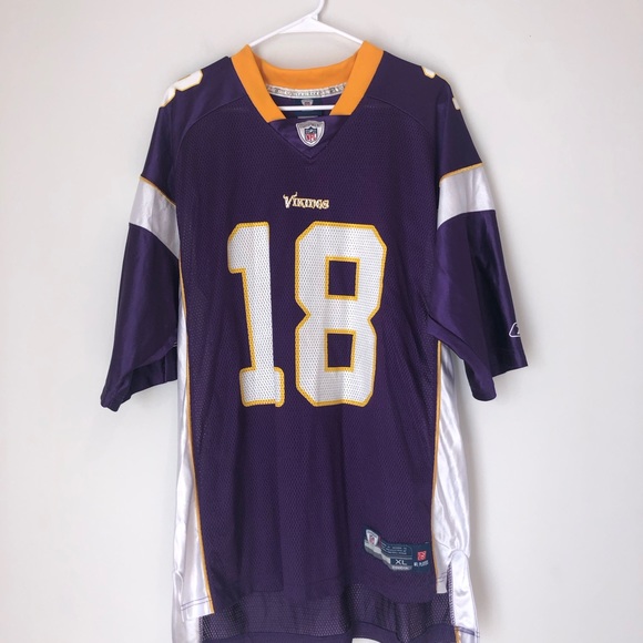 NFL | Shirts | Nfl On Field Reebok Minnesota Vikings Rice 8 Xl Jersey ...